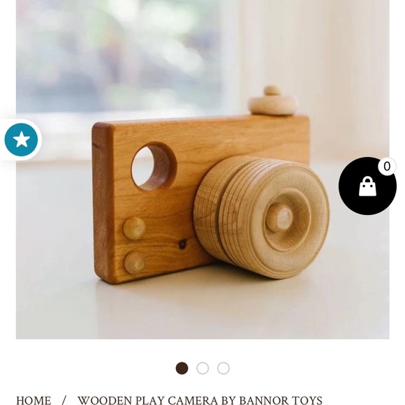 Toys | Wooden Play Camera By Bannor Toys | Poshmark